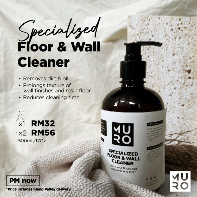 Detergent – Muro Wall Finishes